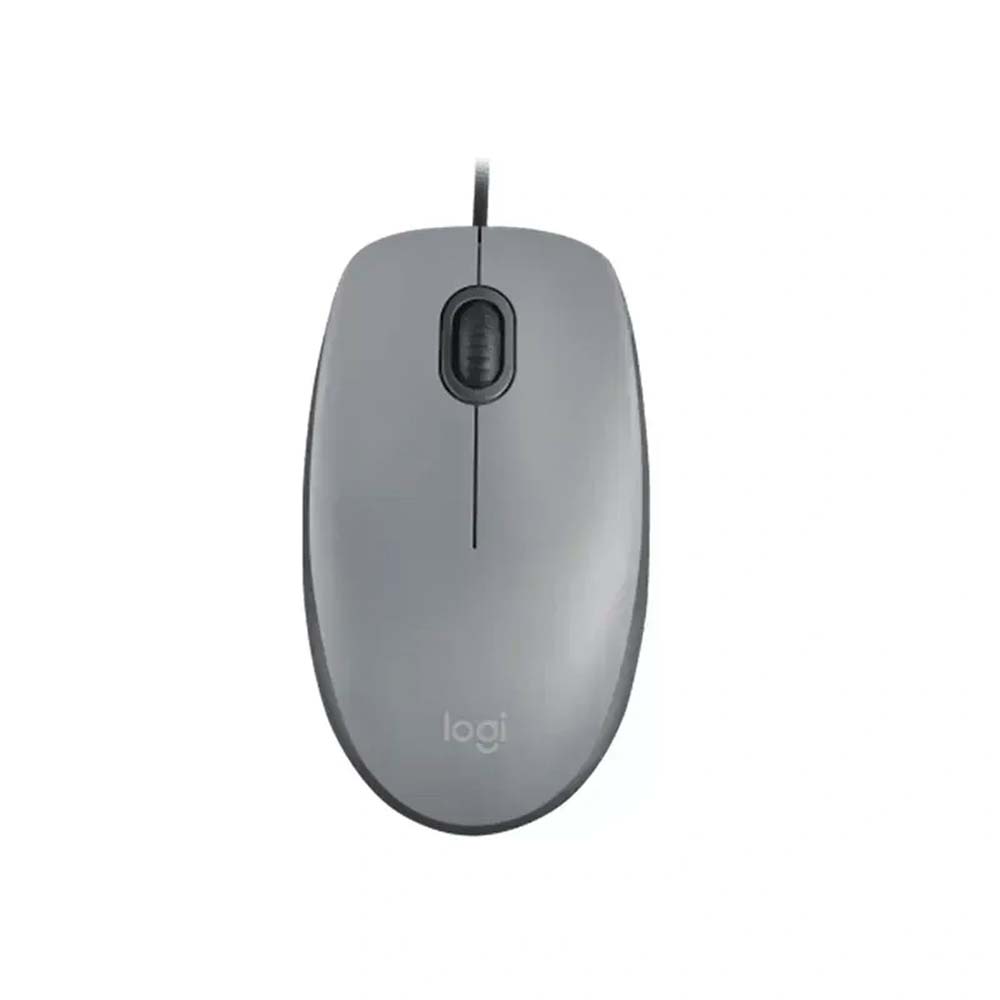 Logitech Mouse M110 Plateado - Central Tech